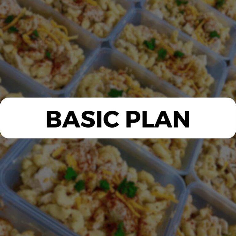 Basic Plan - Healthy Meal Delivery in Dublin, Kildare & Wicklow | Order Online